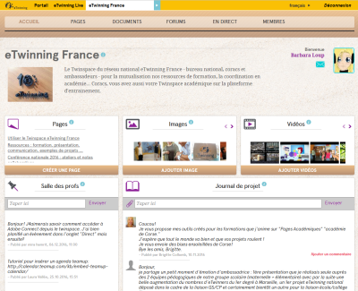 2 portails [Échange et coopération à distance avec eTwinning ]